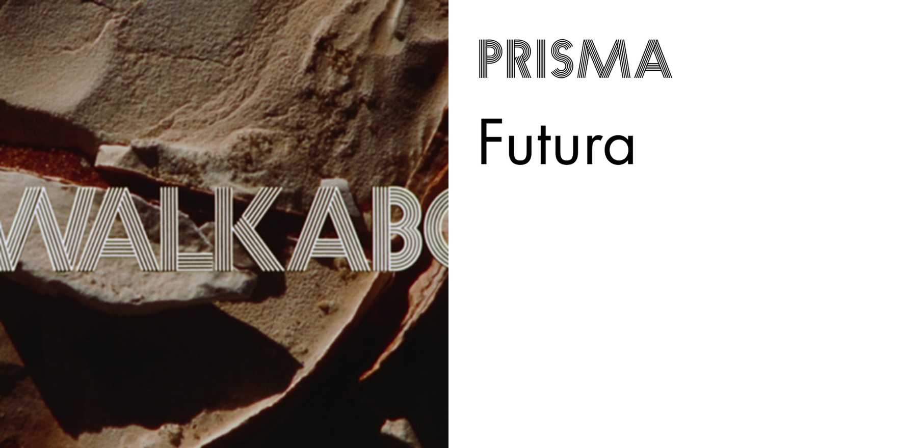 Walkabout movie titles - Fonts In Use