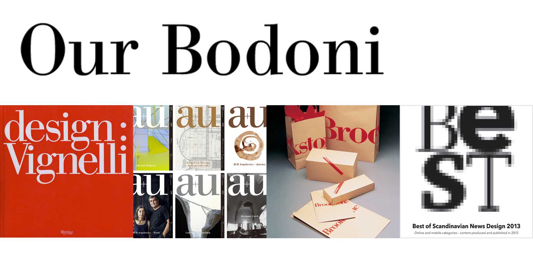 WTC Our Bodoni in use - Fonts In Use