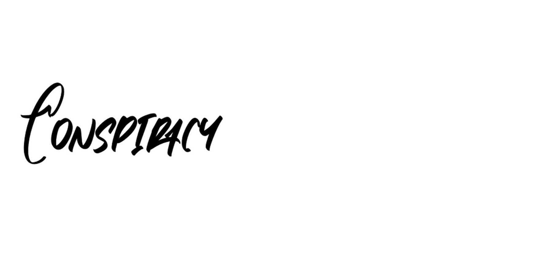 Conspiracy in use - Fonts In Use