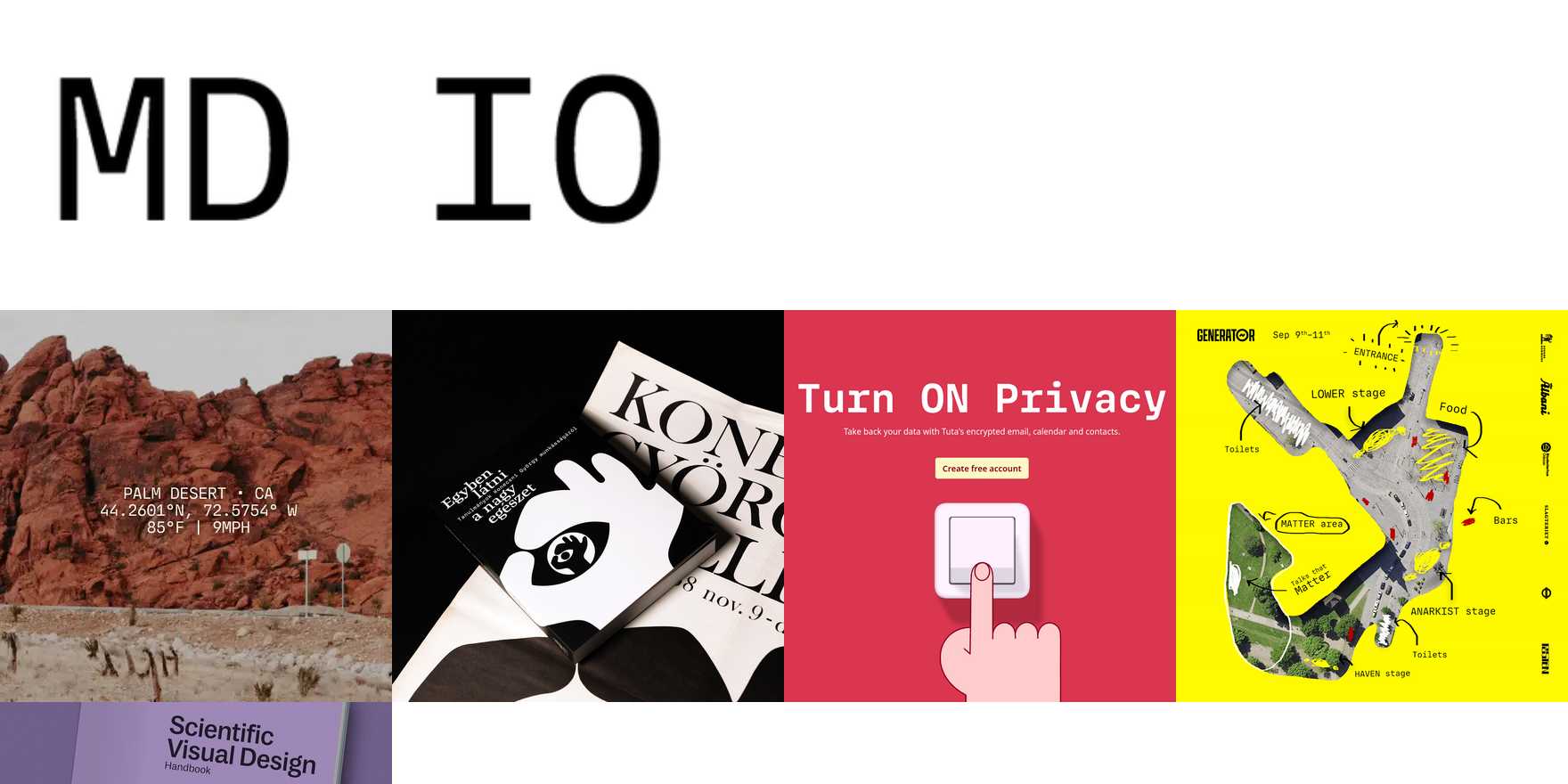 MD IO in use - Fonts In Use