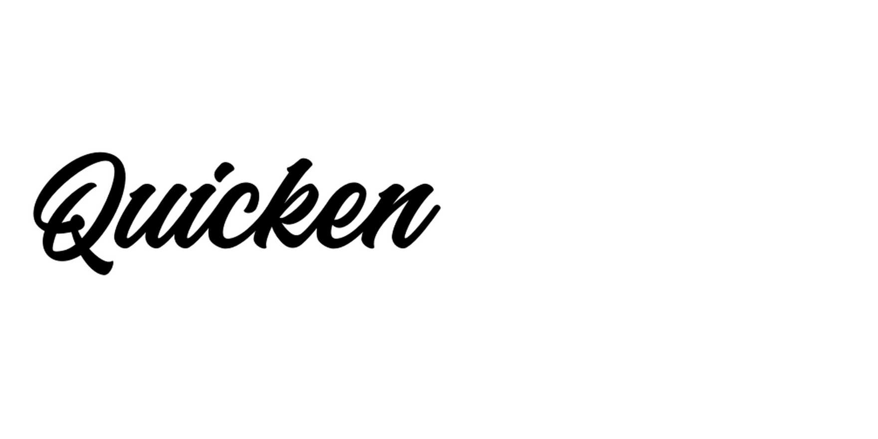 Quicken in use - Fonts In Use