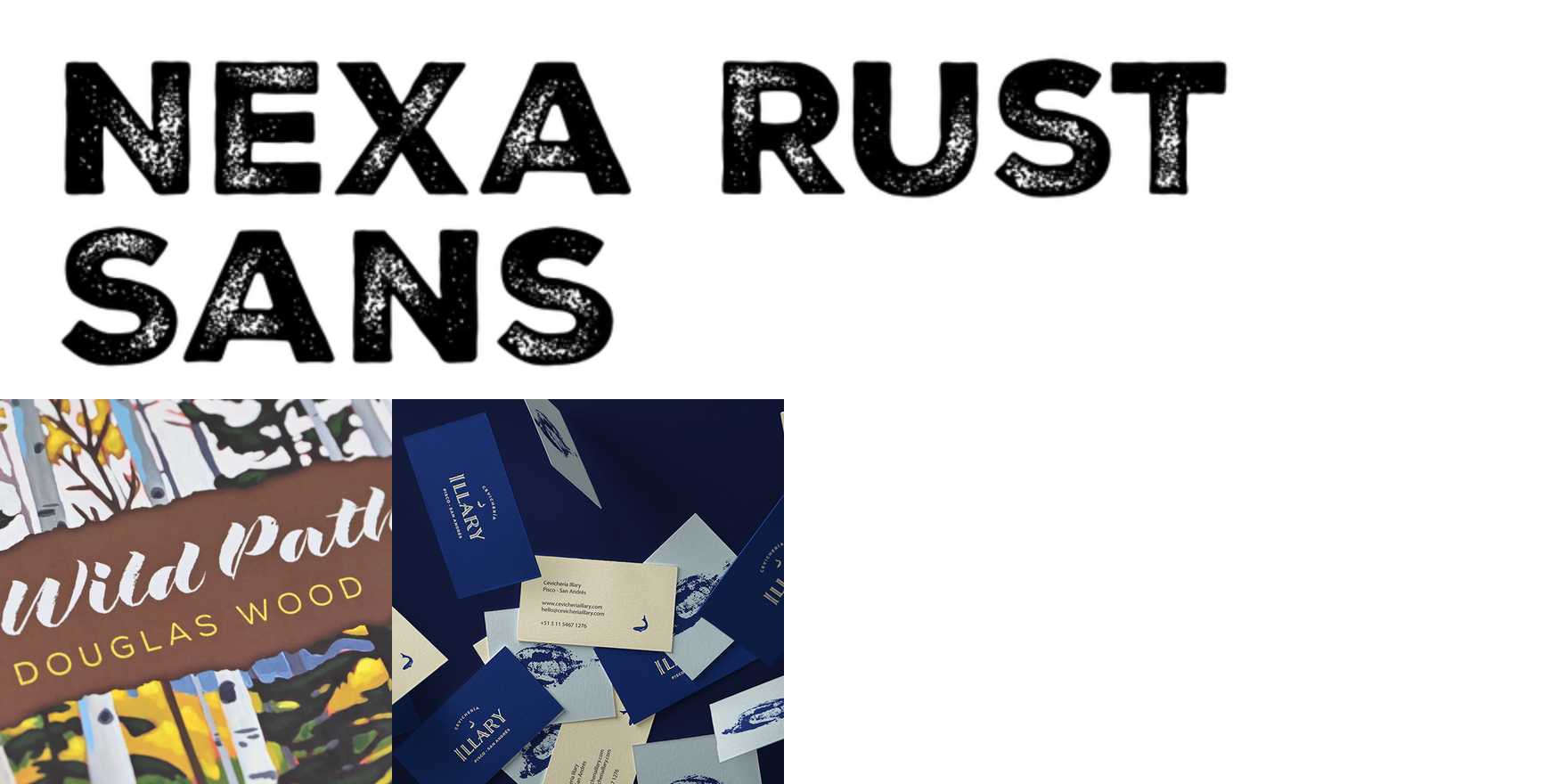 Nexa Rust Sans in use - Fonts In Use