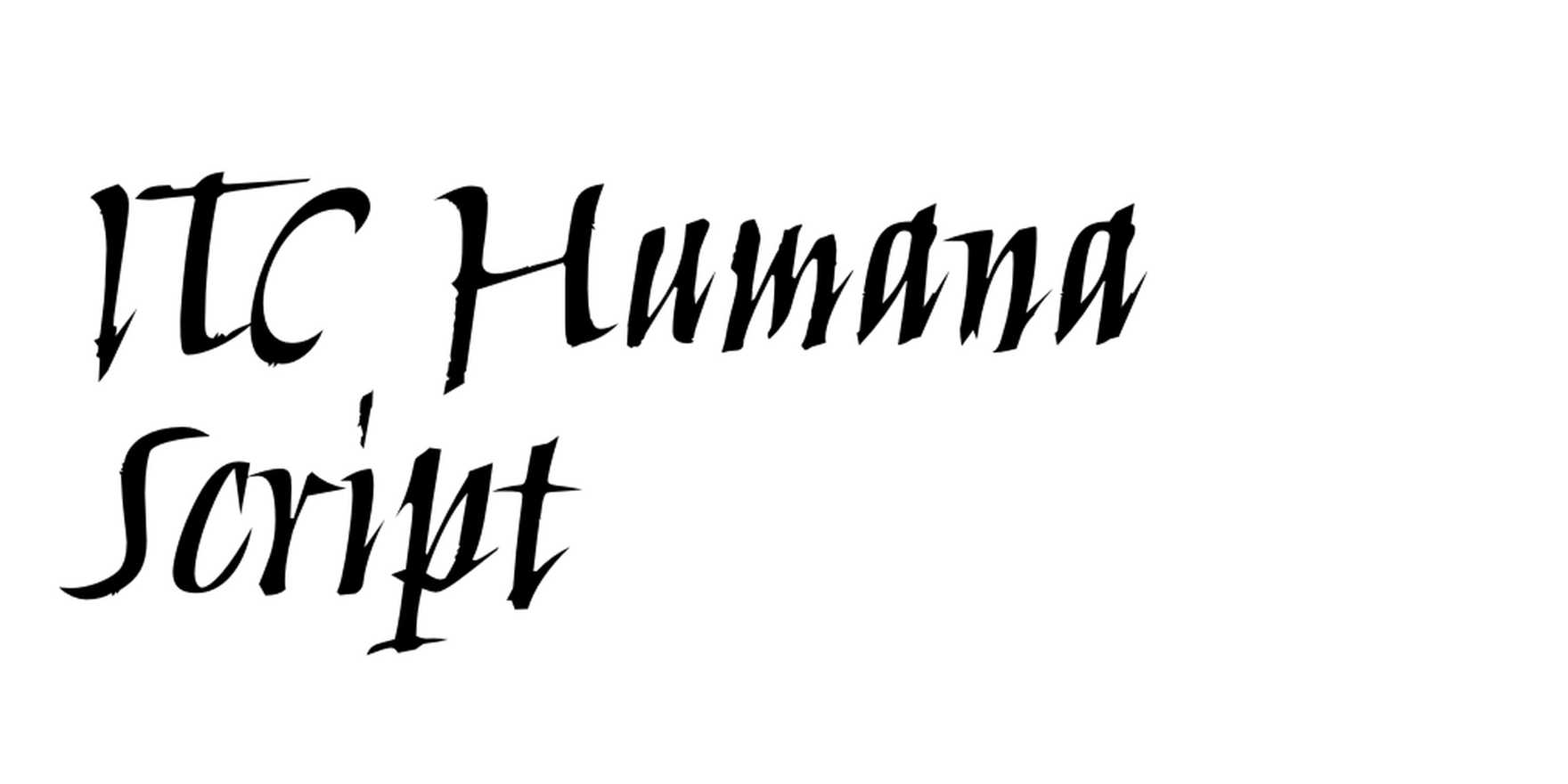 ITC Humana Script in use - Fonts In Use