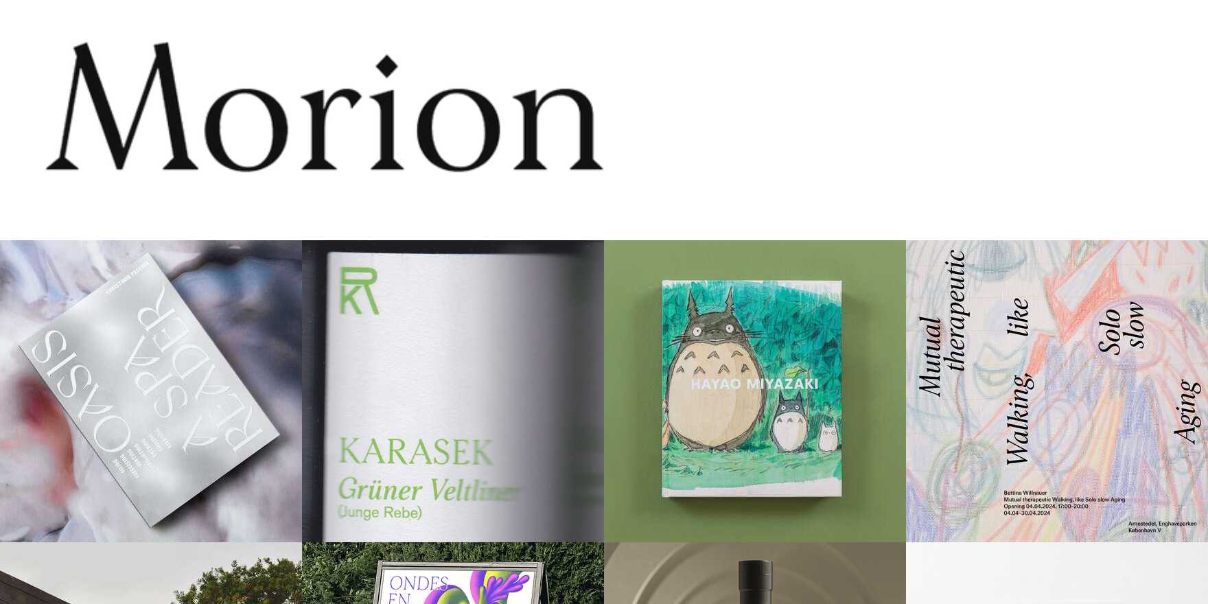 Morion in use - Fonts In Use