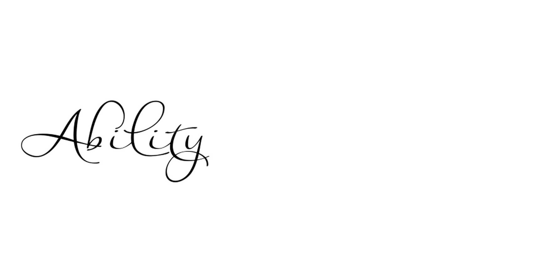 Ability in use - Fonts In Use