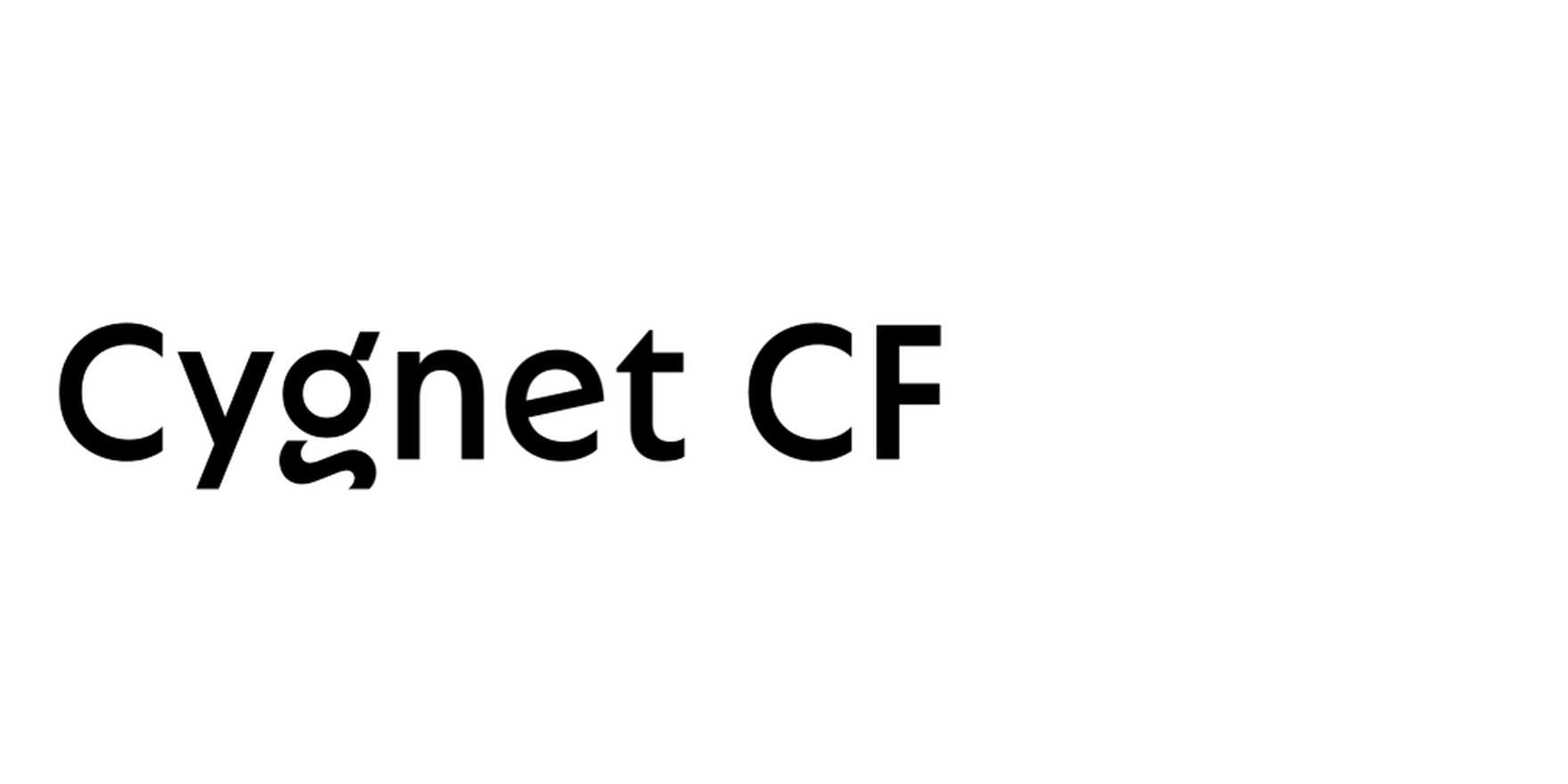 Cygnet CF in use - Fonts In Use