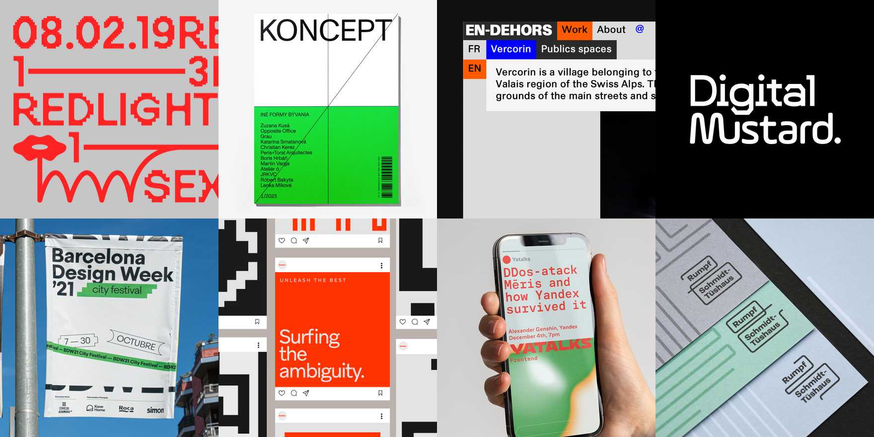 moodboard - Fonts In Use