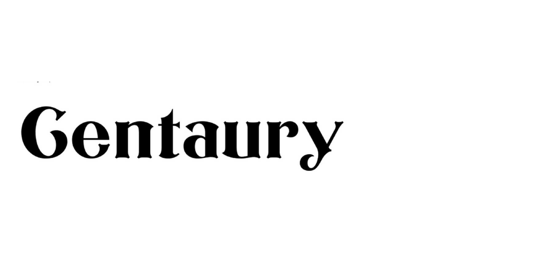 Centaury in use - Fonts In Use