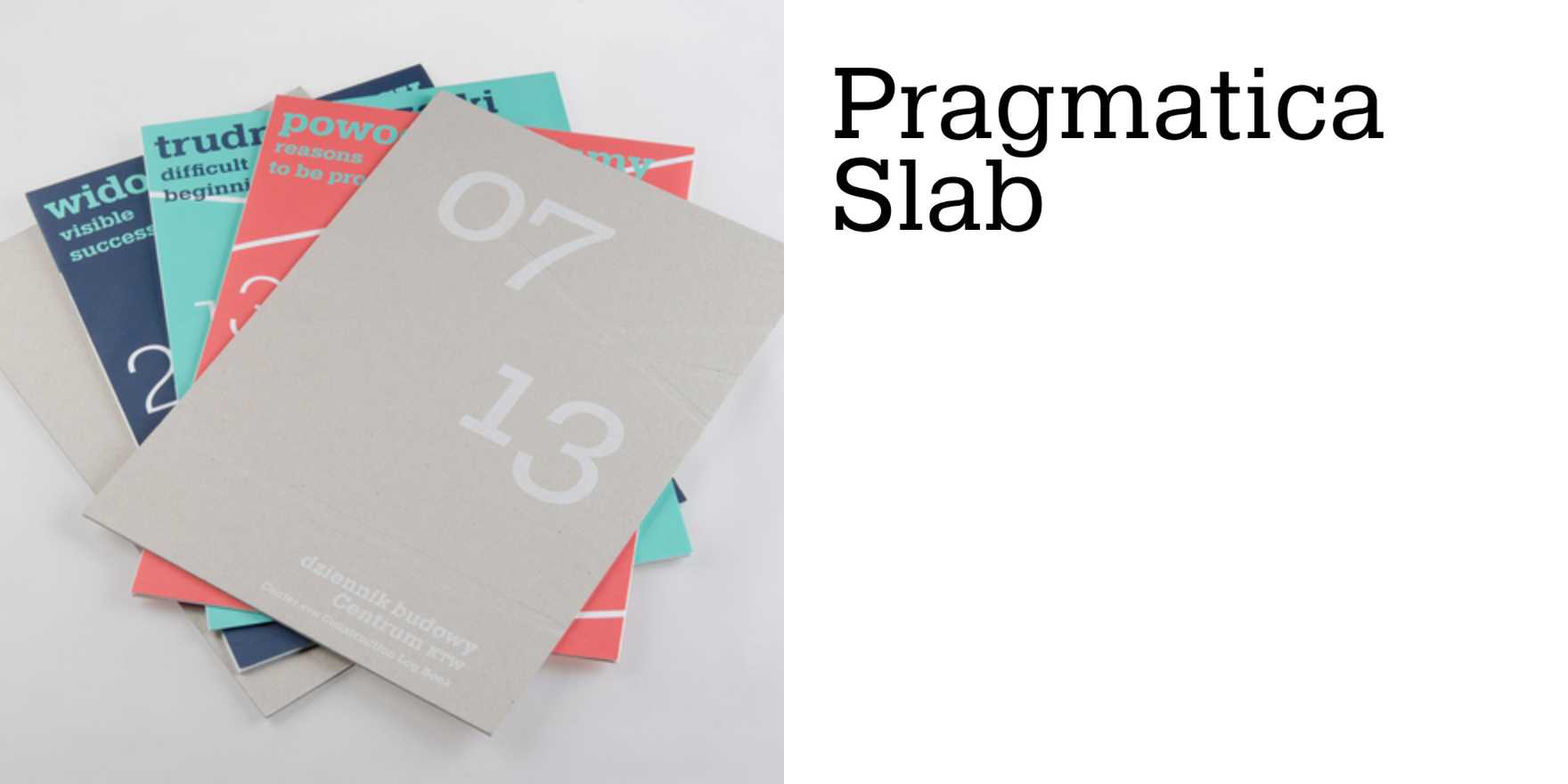 KTW Construction log book - Fonts In Use