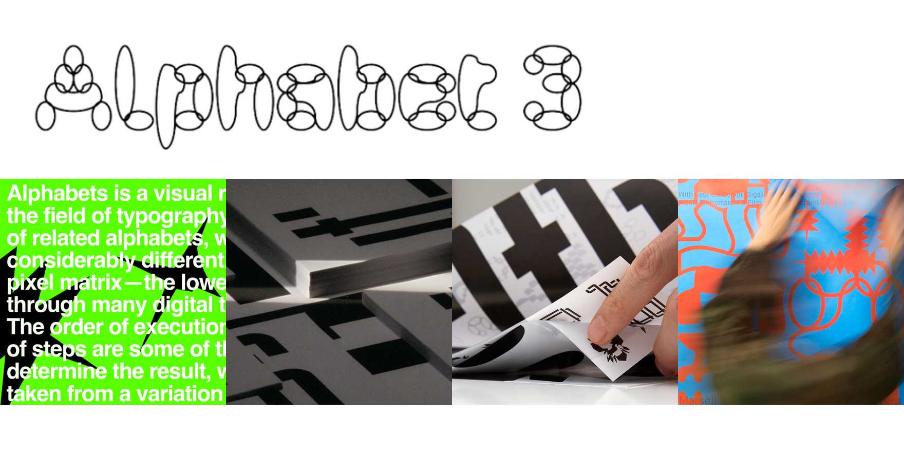 Alphabet 3 in use - Fonts In Use