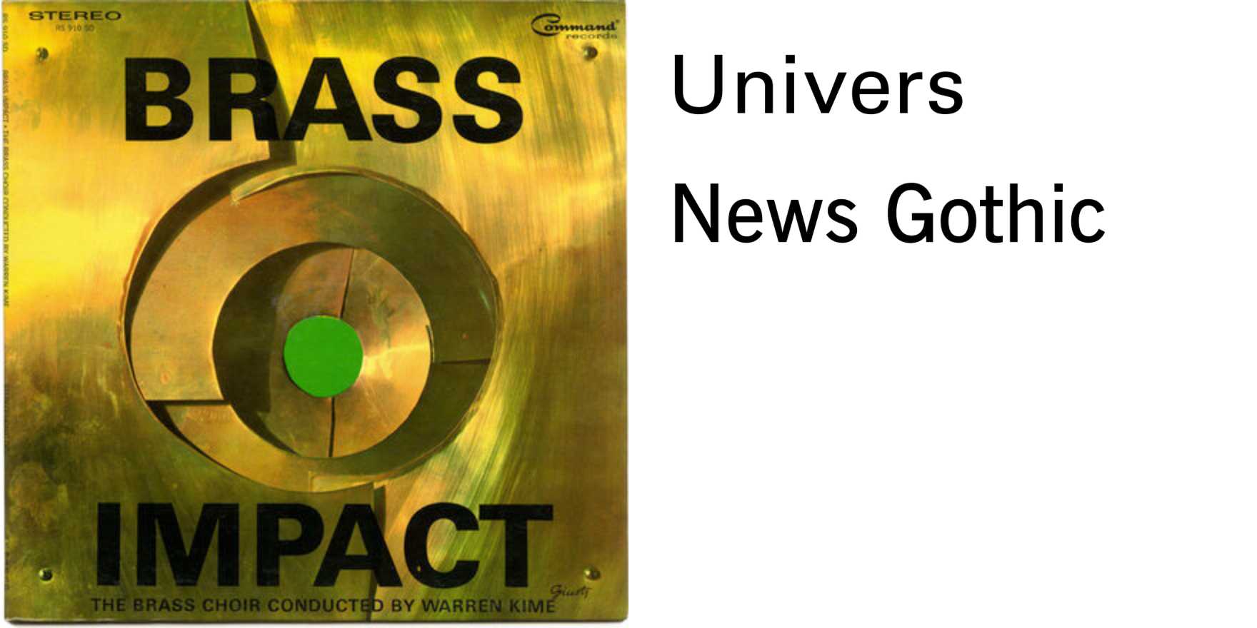 The Brass Choir Conducted by Warren Kime – Brass Impact album art ...