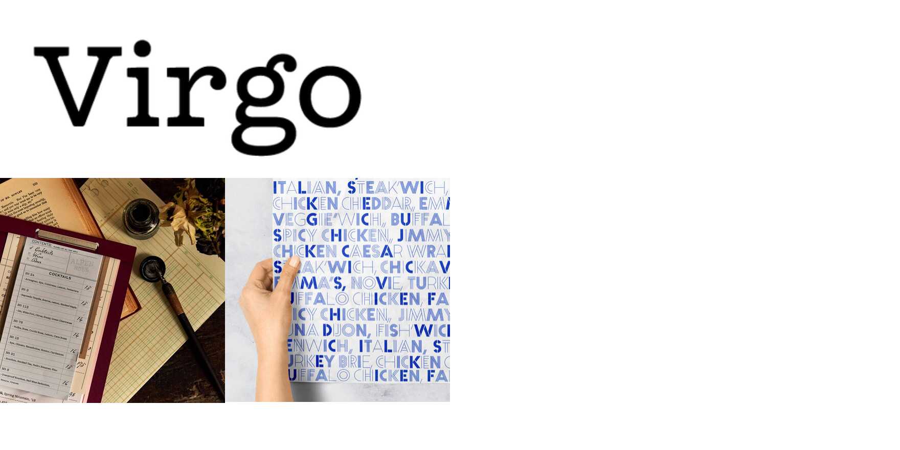 Virgo in use - Fonts In Use