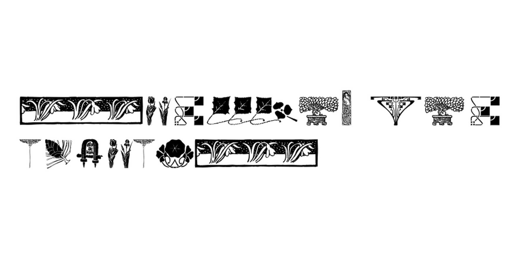 Stickley Decorations in use - Fonts In Use