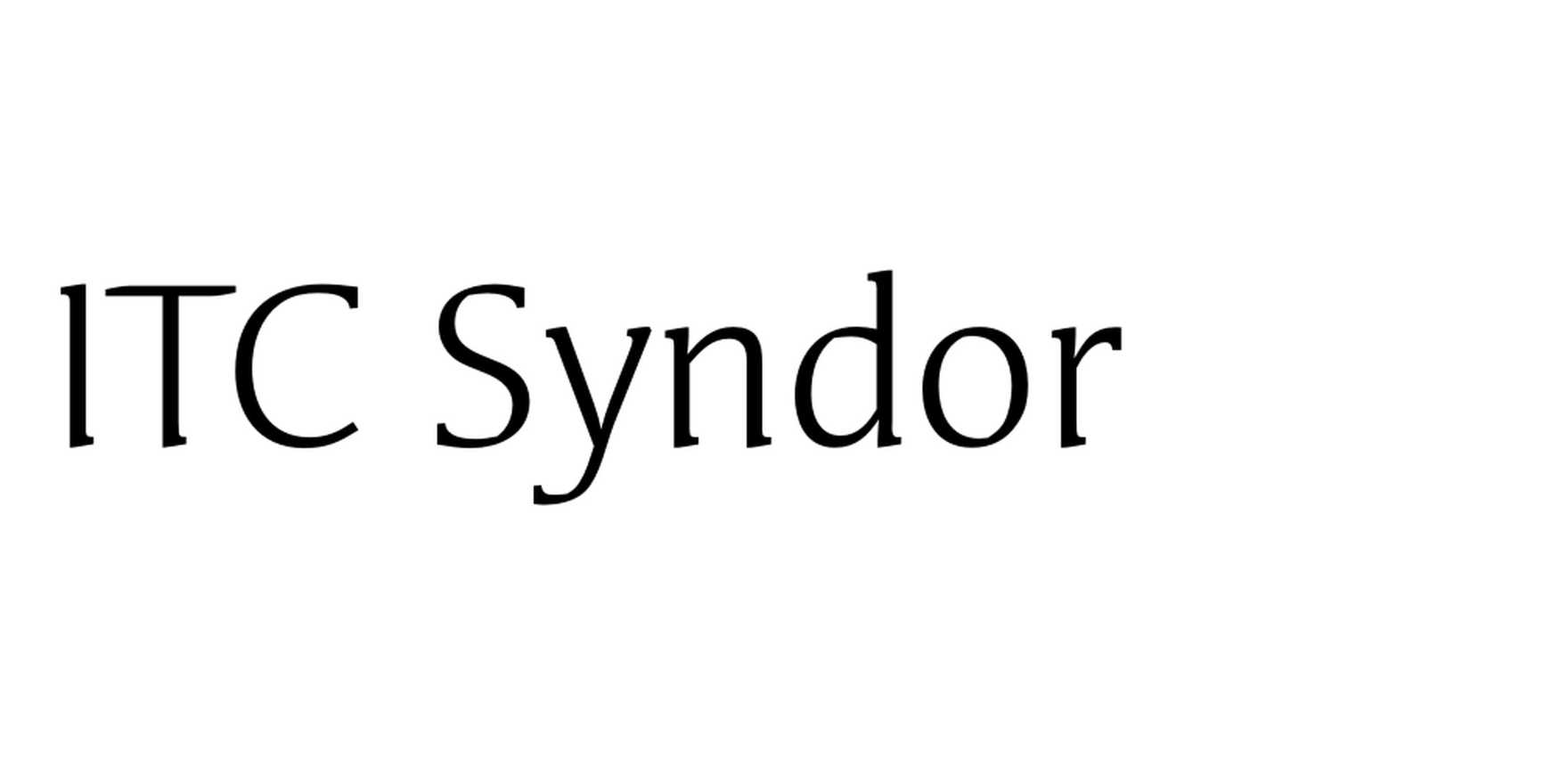 ITC Syndor in use - Fonts In Use