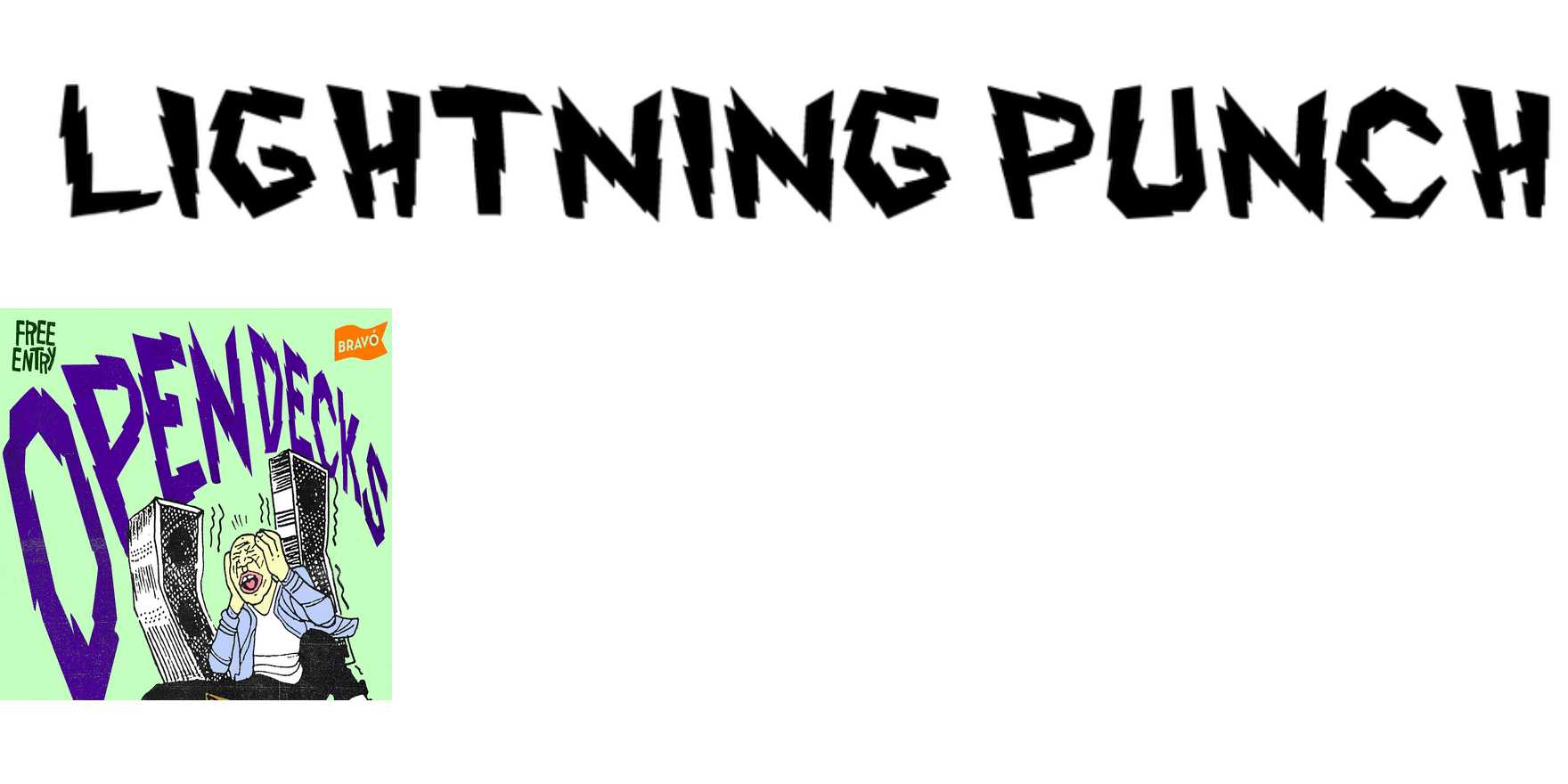 Lightning Punch PG in use - Fonts In Use