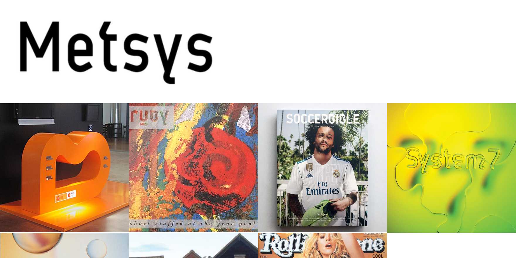 Metsys in use - Fonts In Use