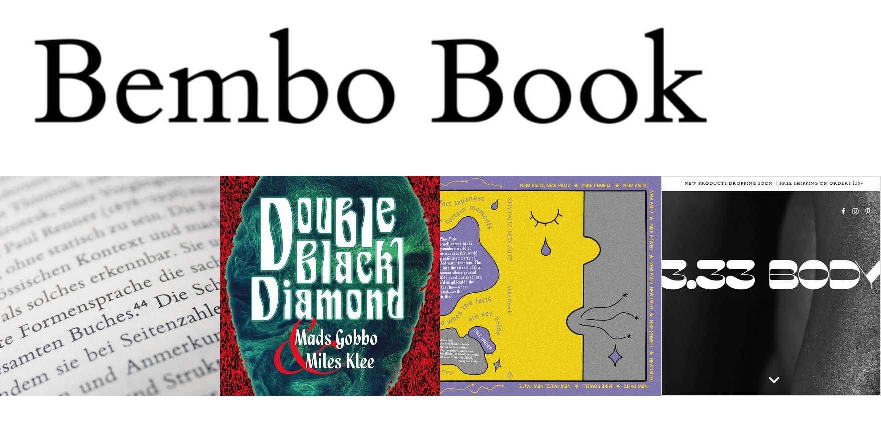 Bembo Book in use - Fonts In Use
