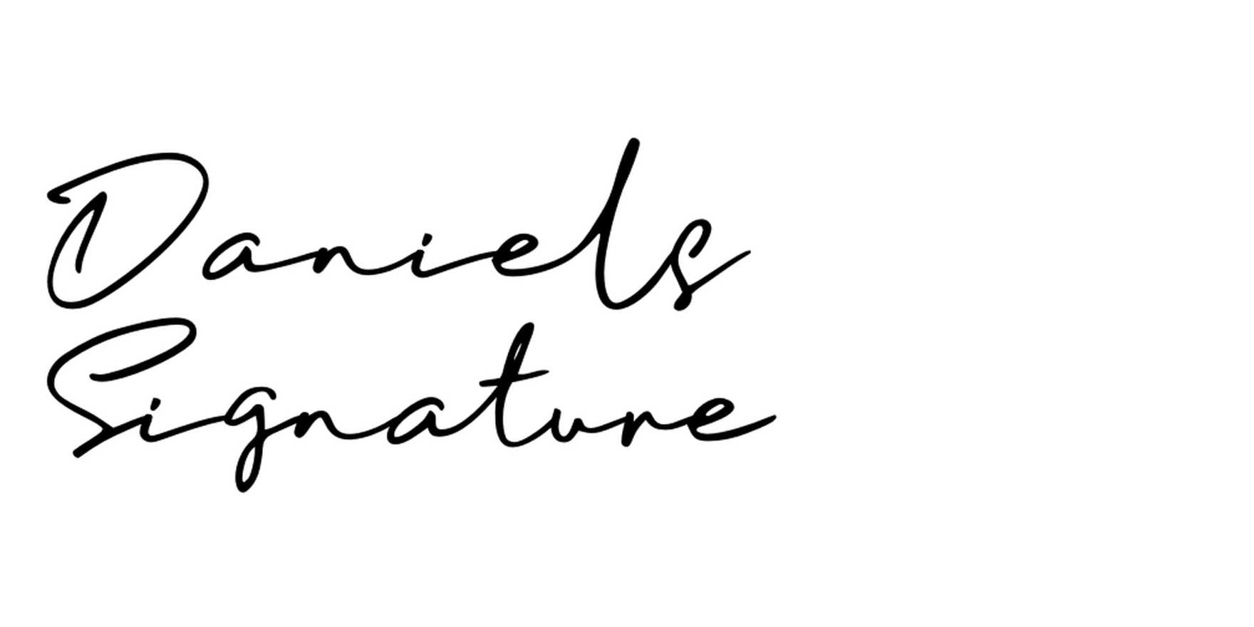 Daniels Signature in use - Fonts In Use