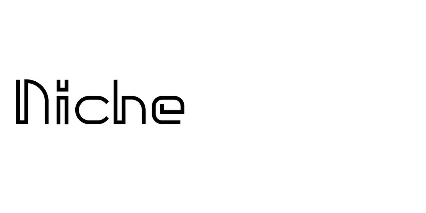 Niche in use - Fonts In Use