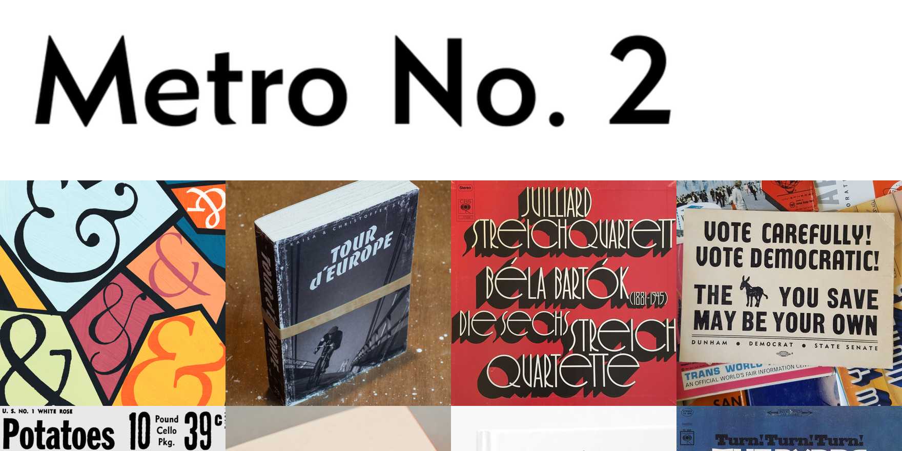 Metro No. 2 in use - Fonts In Use