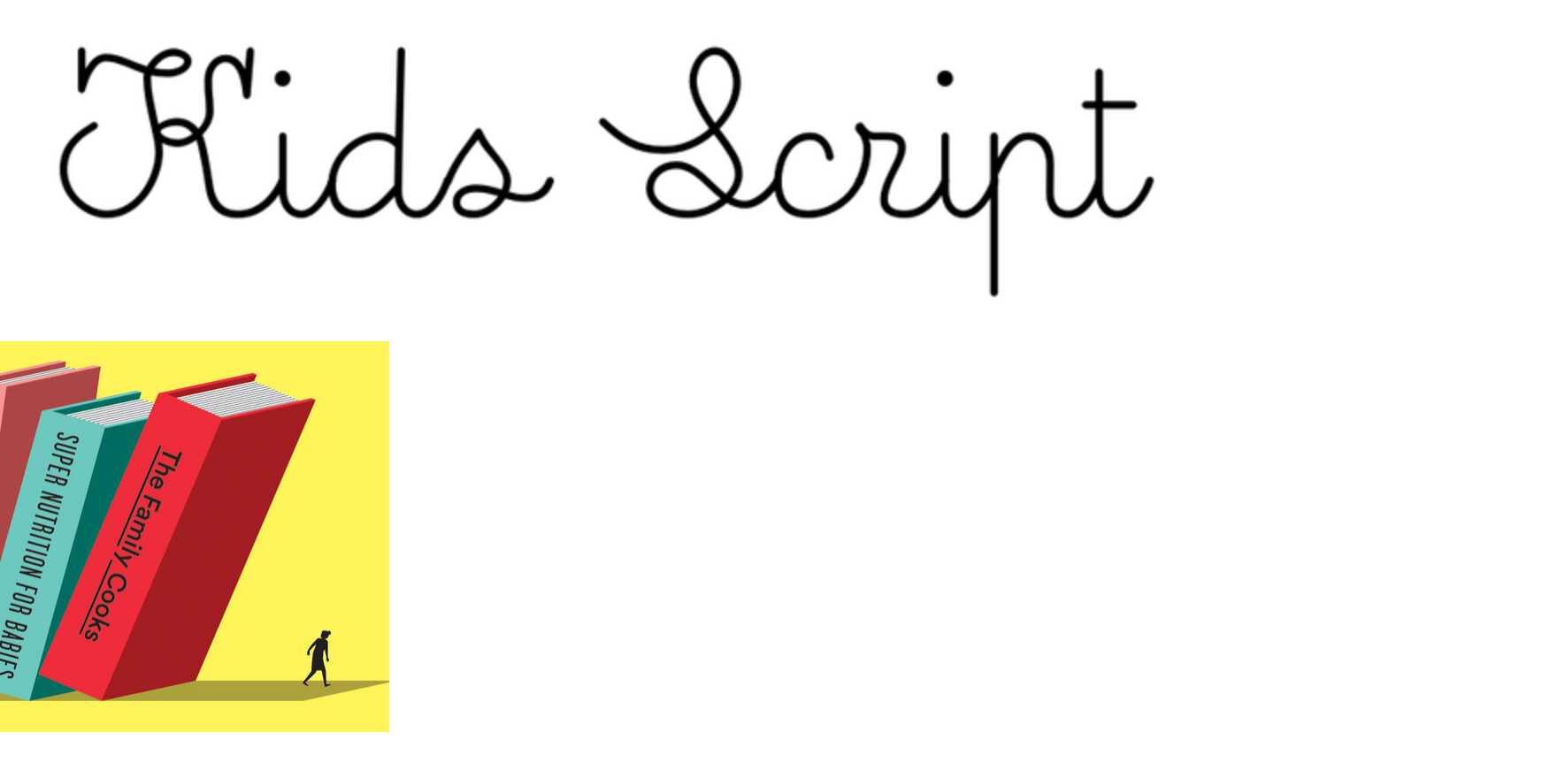 Kids Script in use - Fonts In Use