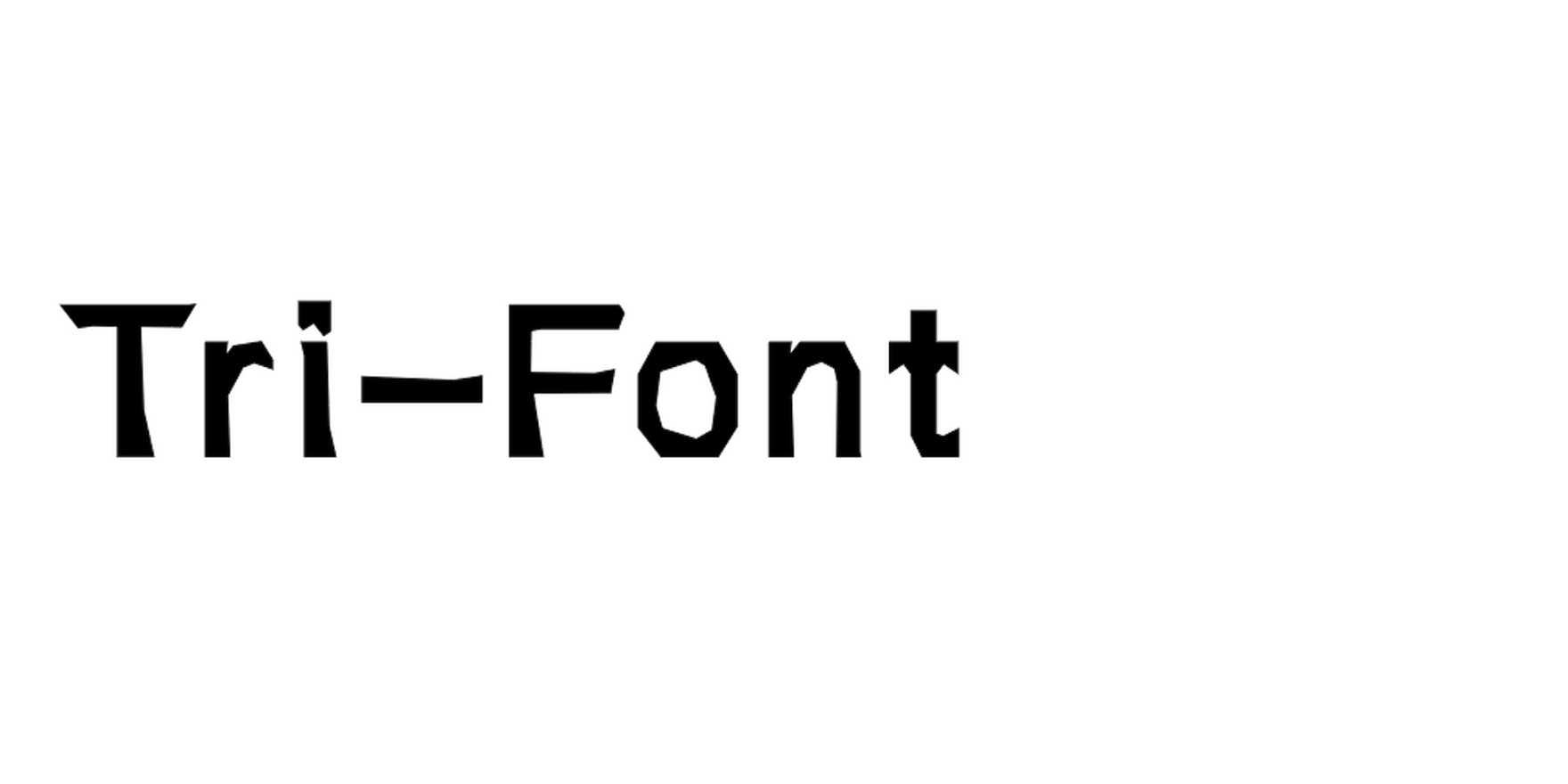 Tri-Font in use - Fonts In Use