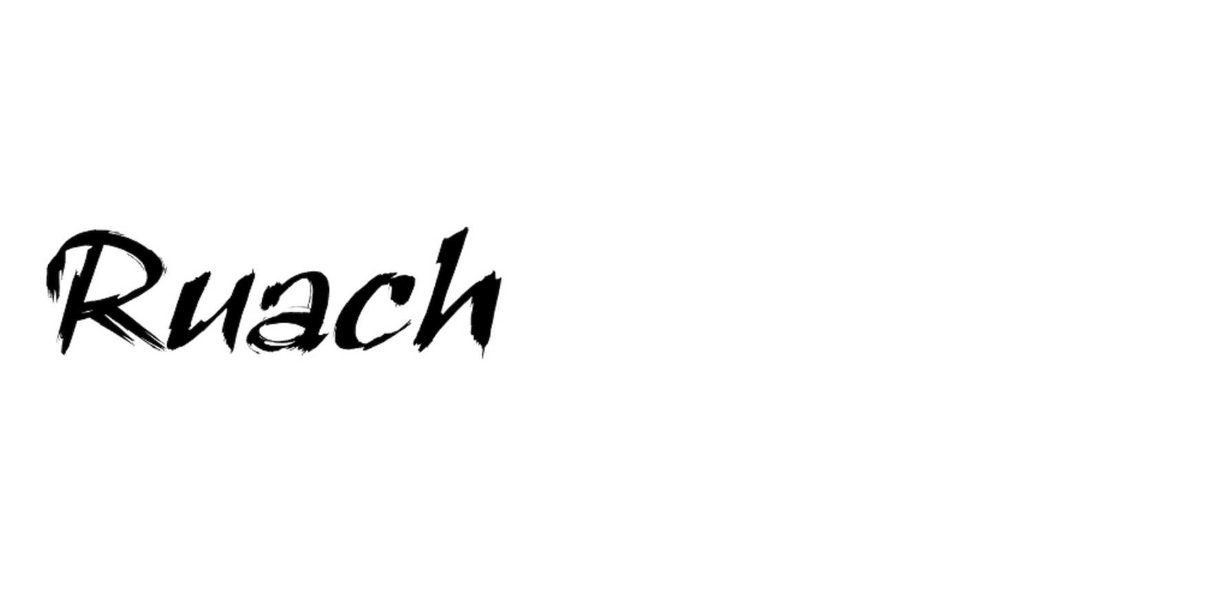 Ruach in use - Fonts In Use
