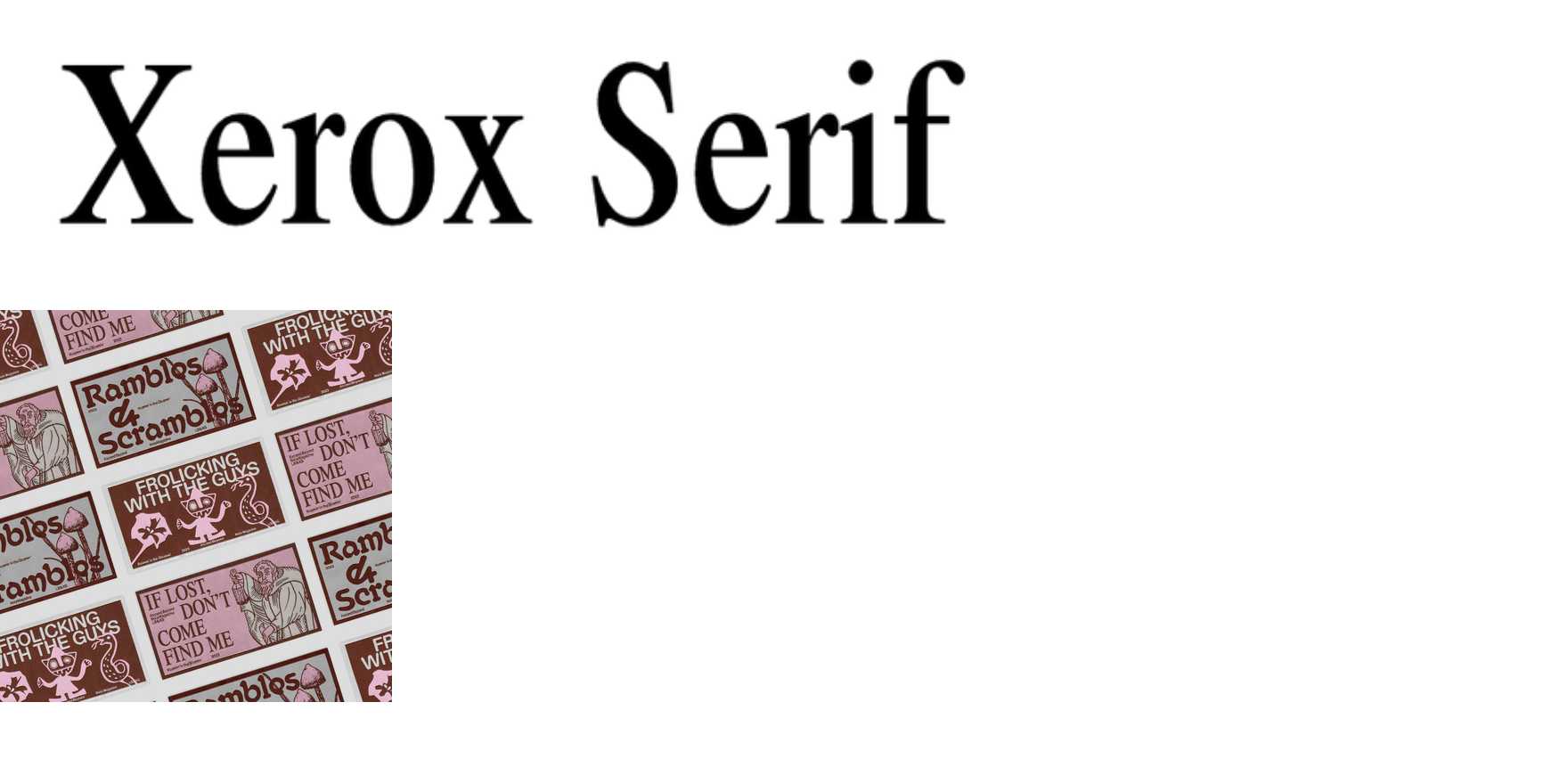 Xerox Serif in use - Fonts In Use