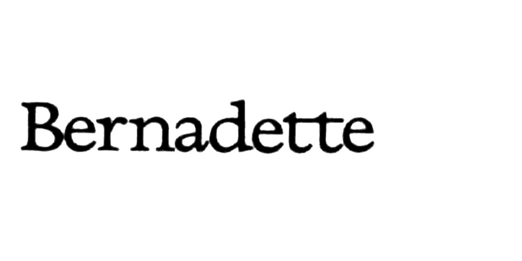 Bernadette in use - Fonts In Use