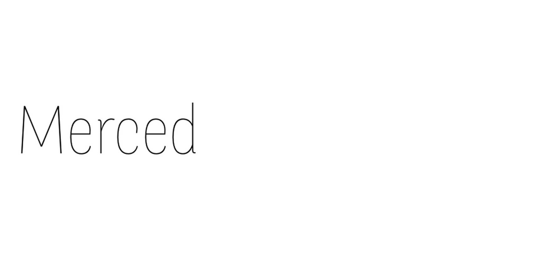 Merced in use - Fonts In Use