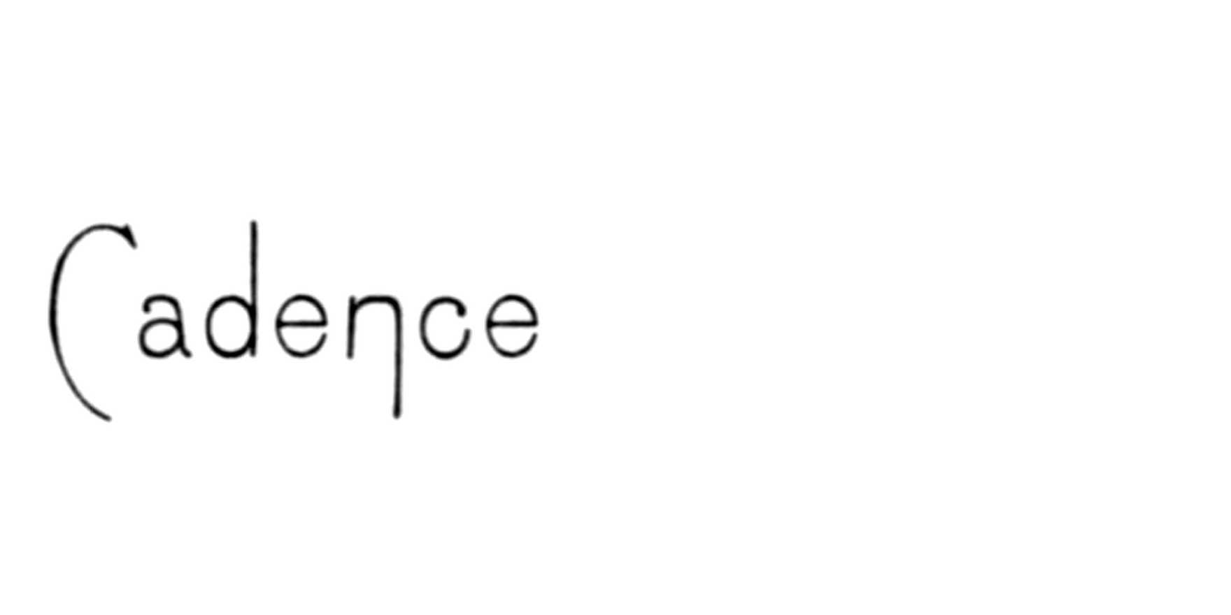 Cadence in use - Fonts In Use