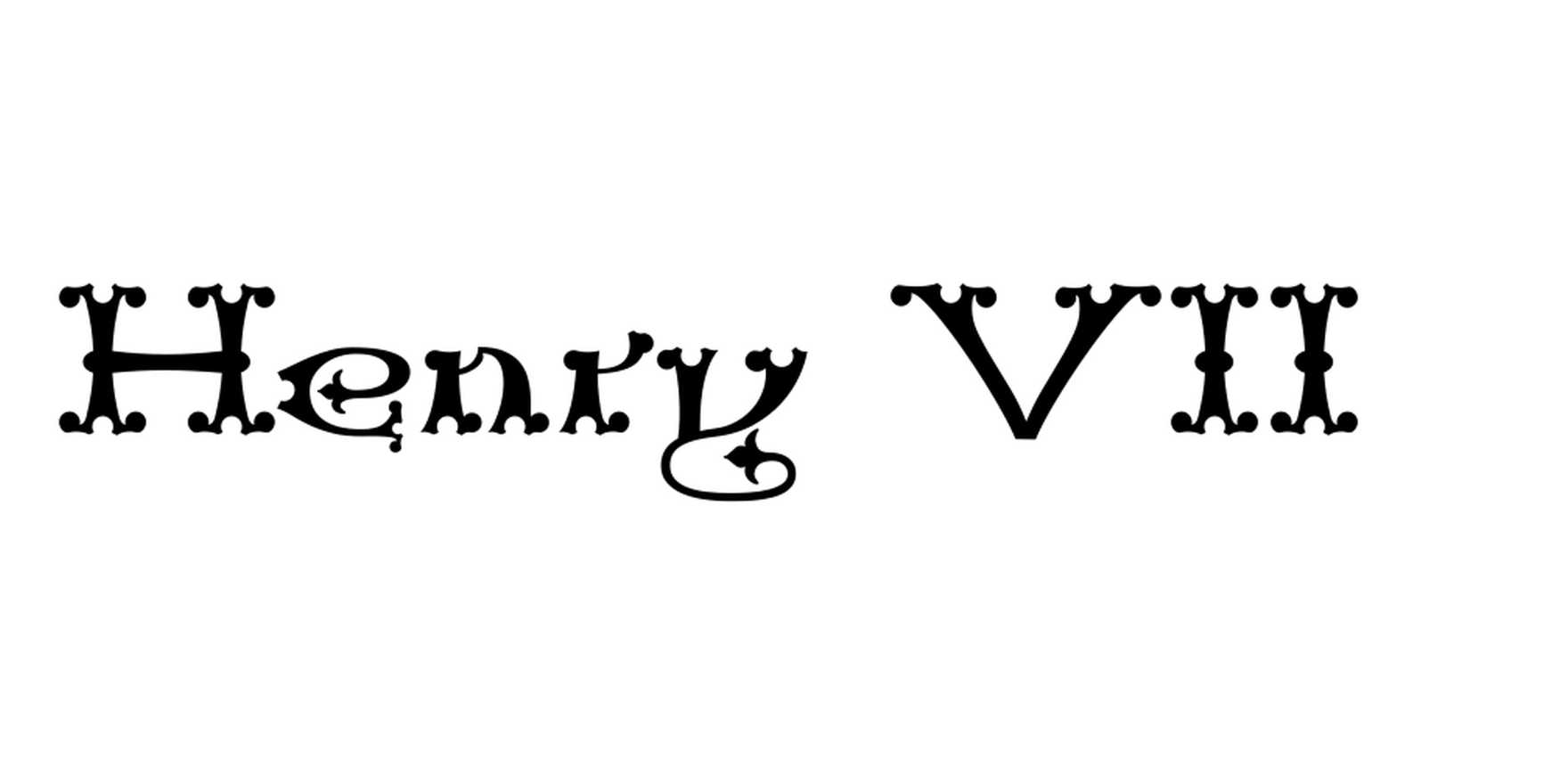Henry VII in use - Fonts In Use