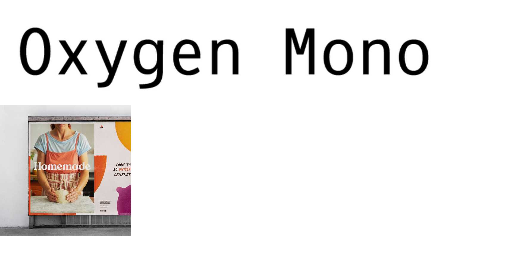 Oxygen Mono in use - Fonts In Use
