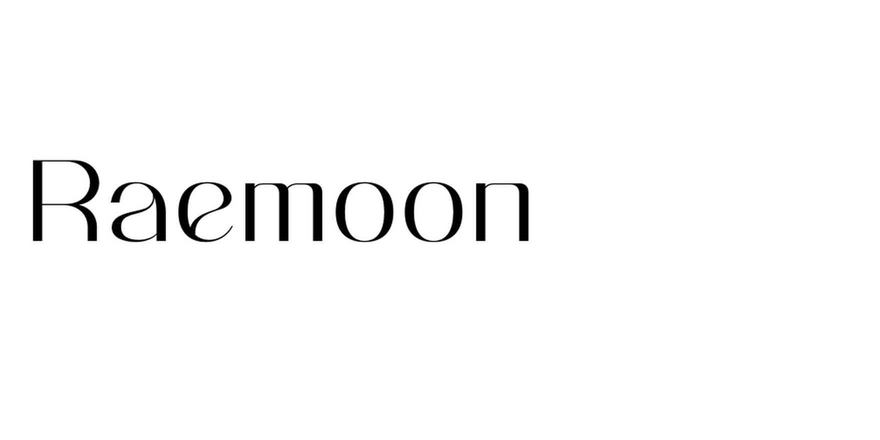 Raemoon in use - Fonts In Use