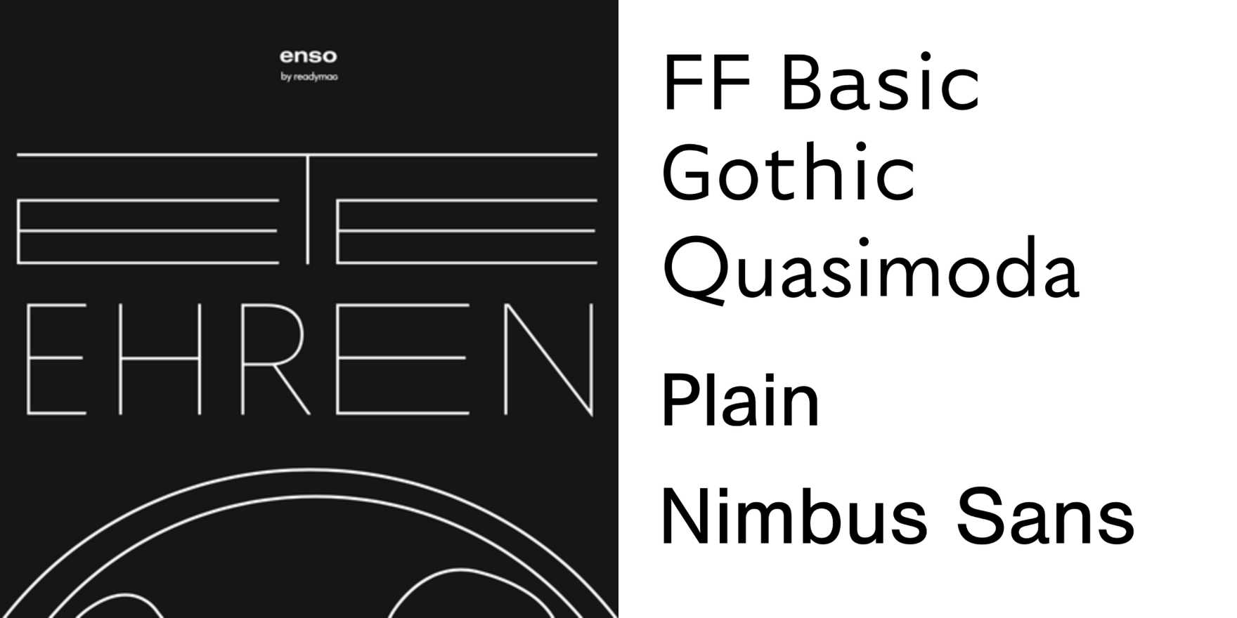 Enso magazine: Peter Behrens - Fonts In Use