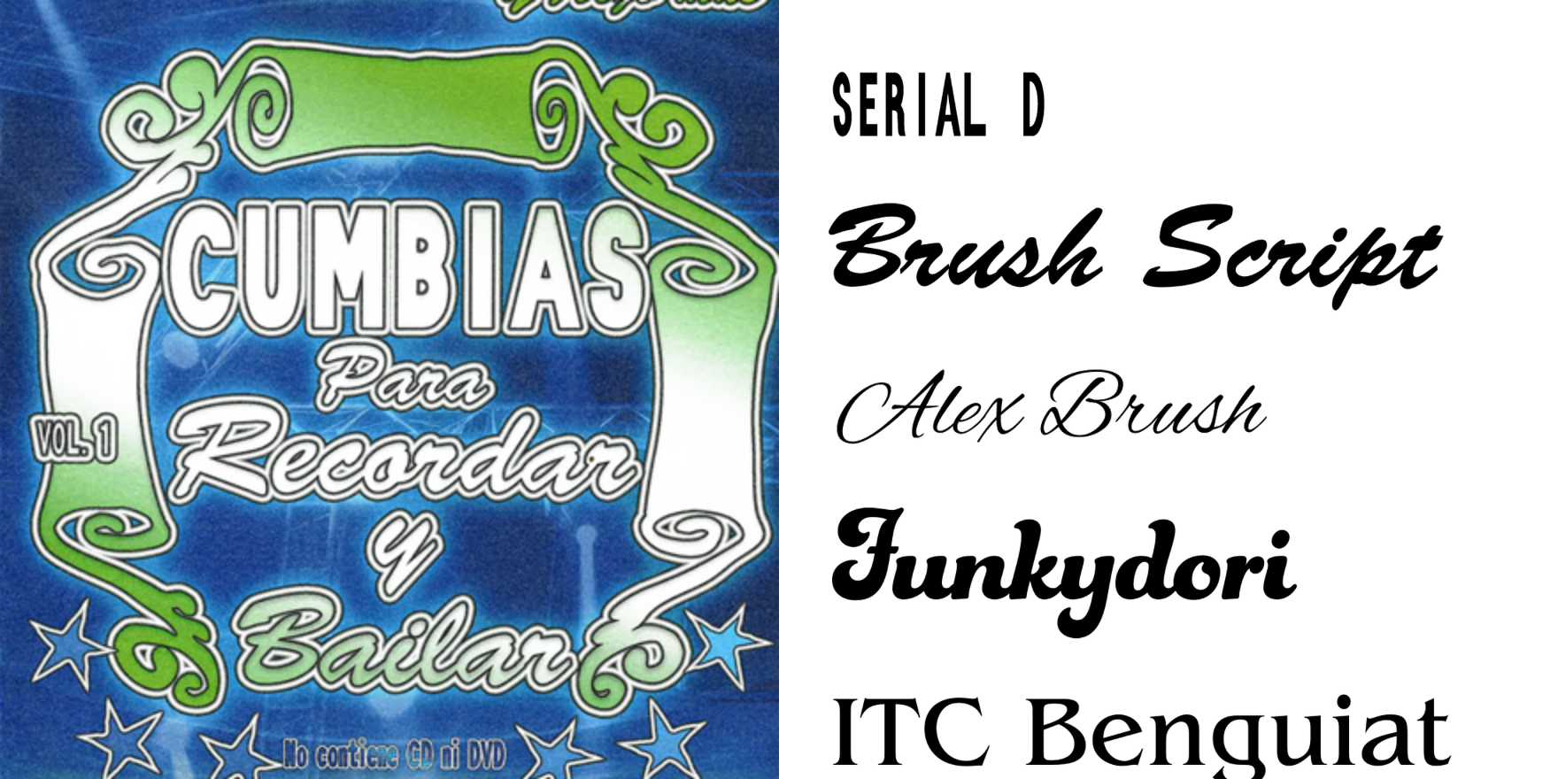 Que me toquen una cumbia!! (Y algo más) by Bianca Forischi - Fonts In Use
