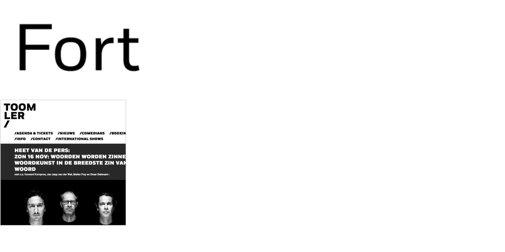 Fort in use - Fonts In Use