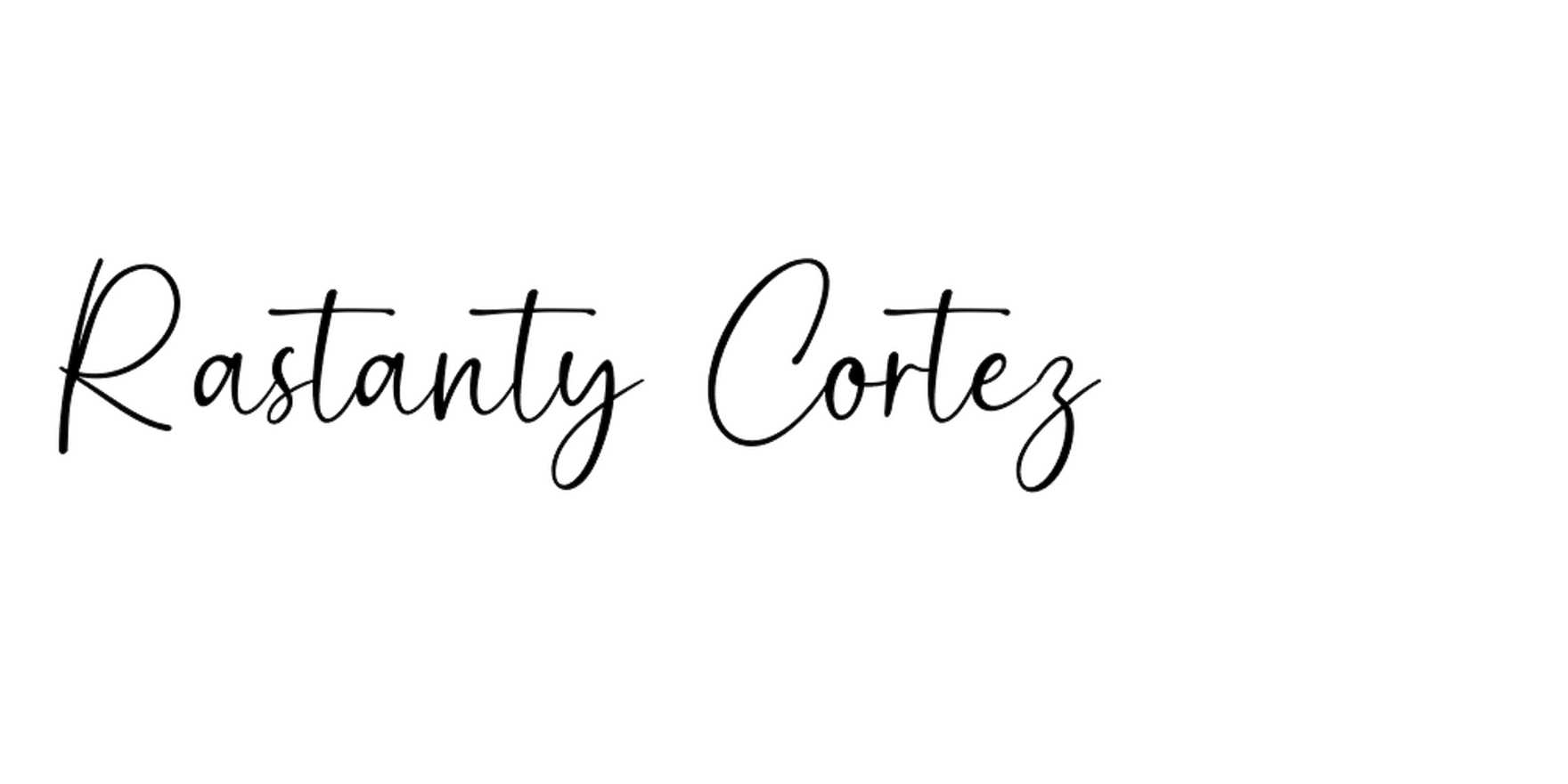 Rastanty Cortez in use - Fonts In Use