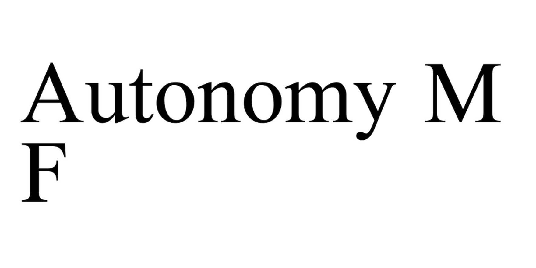 Autonomy MF in use - Fonts In Use