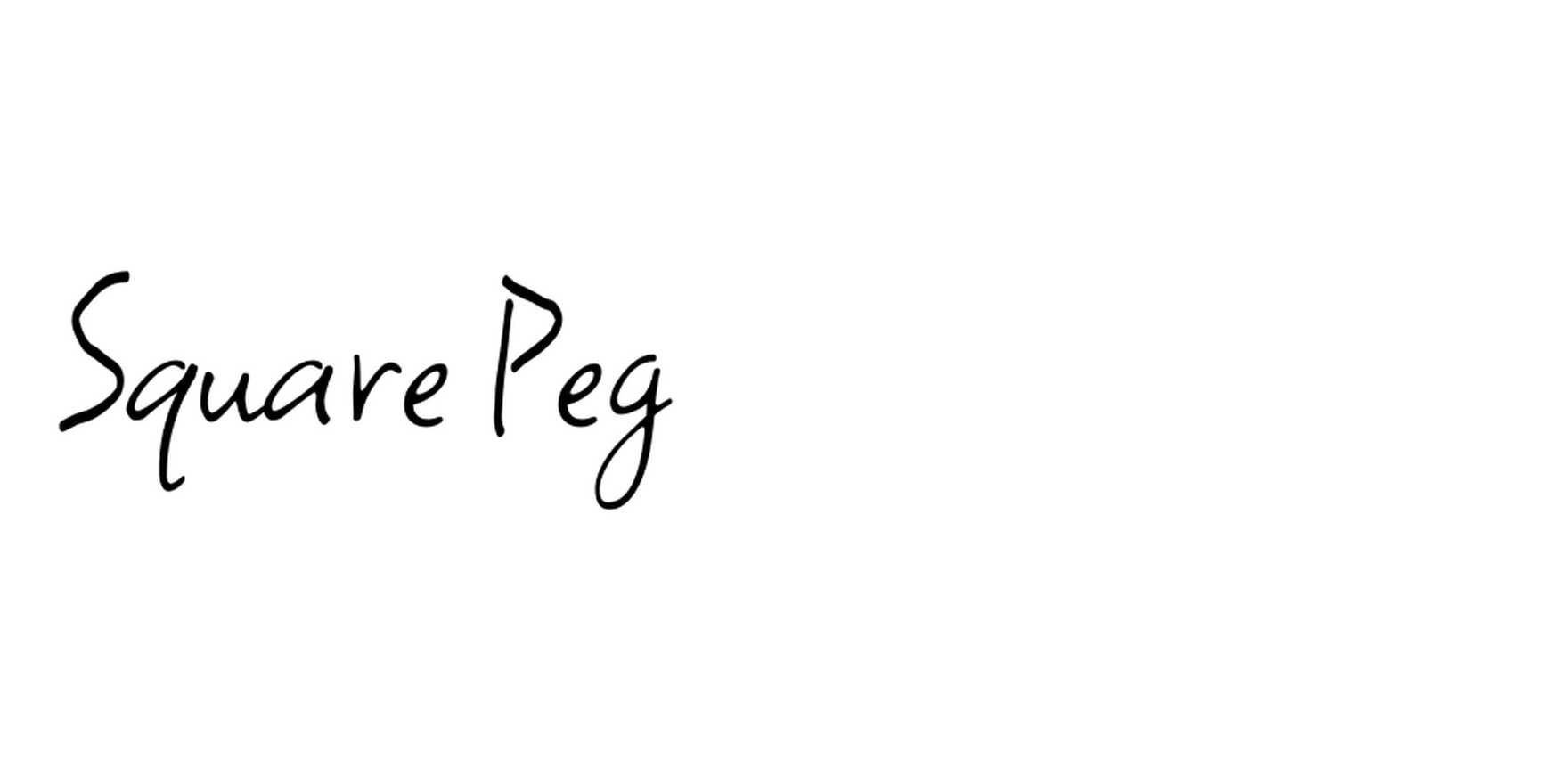 Square Peg in use - Fonts In Use