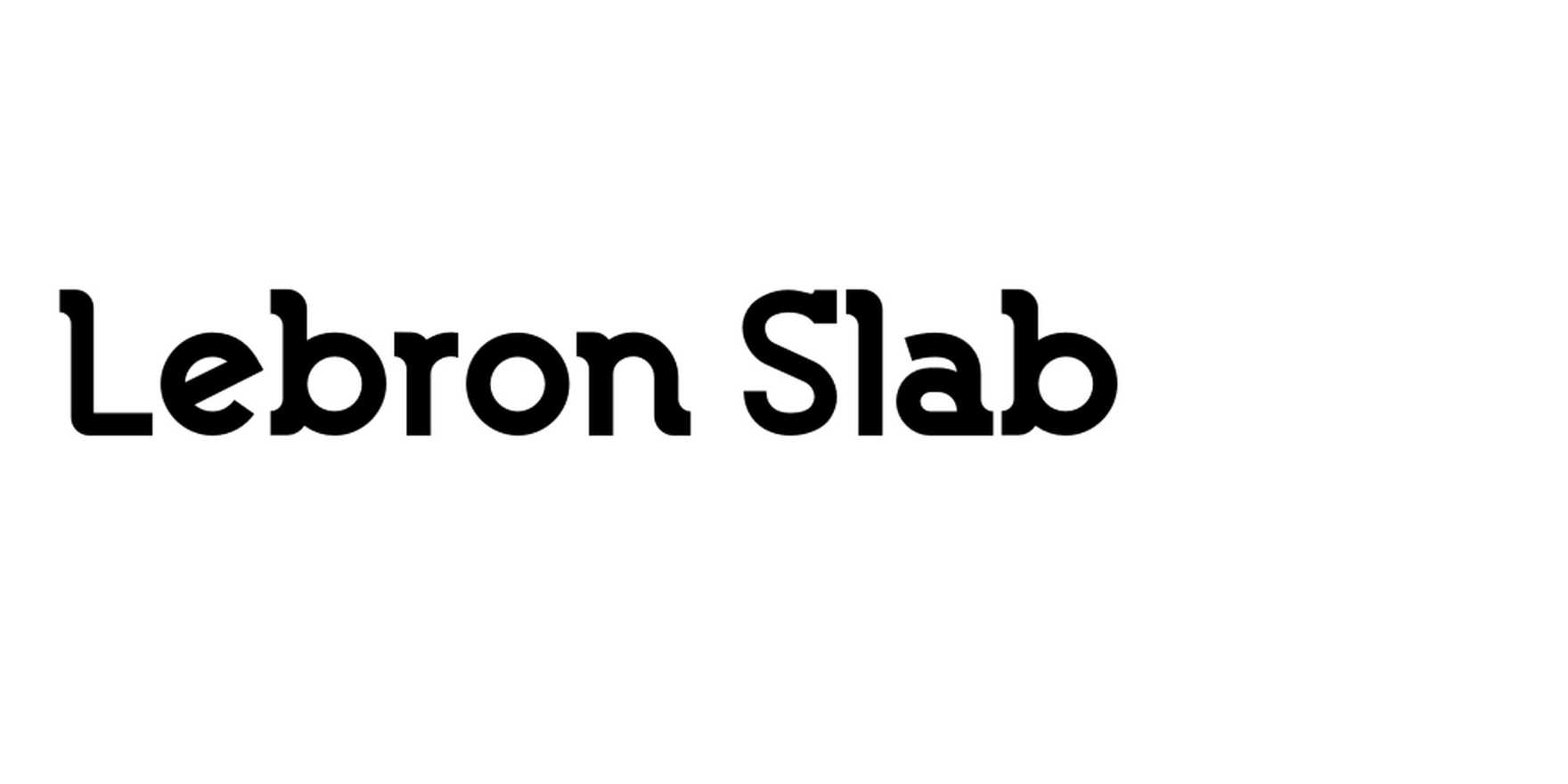 Lebron Slab in use - Fonts In Use