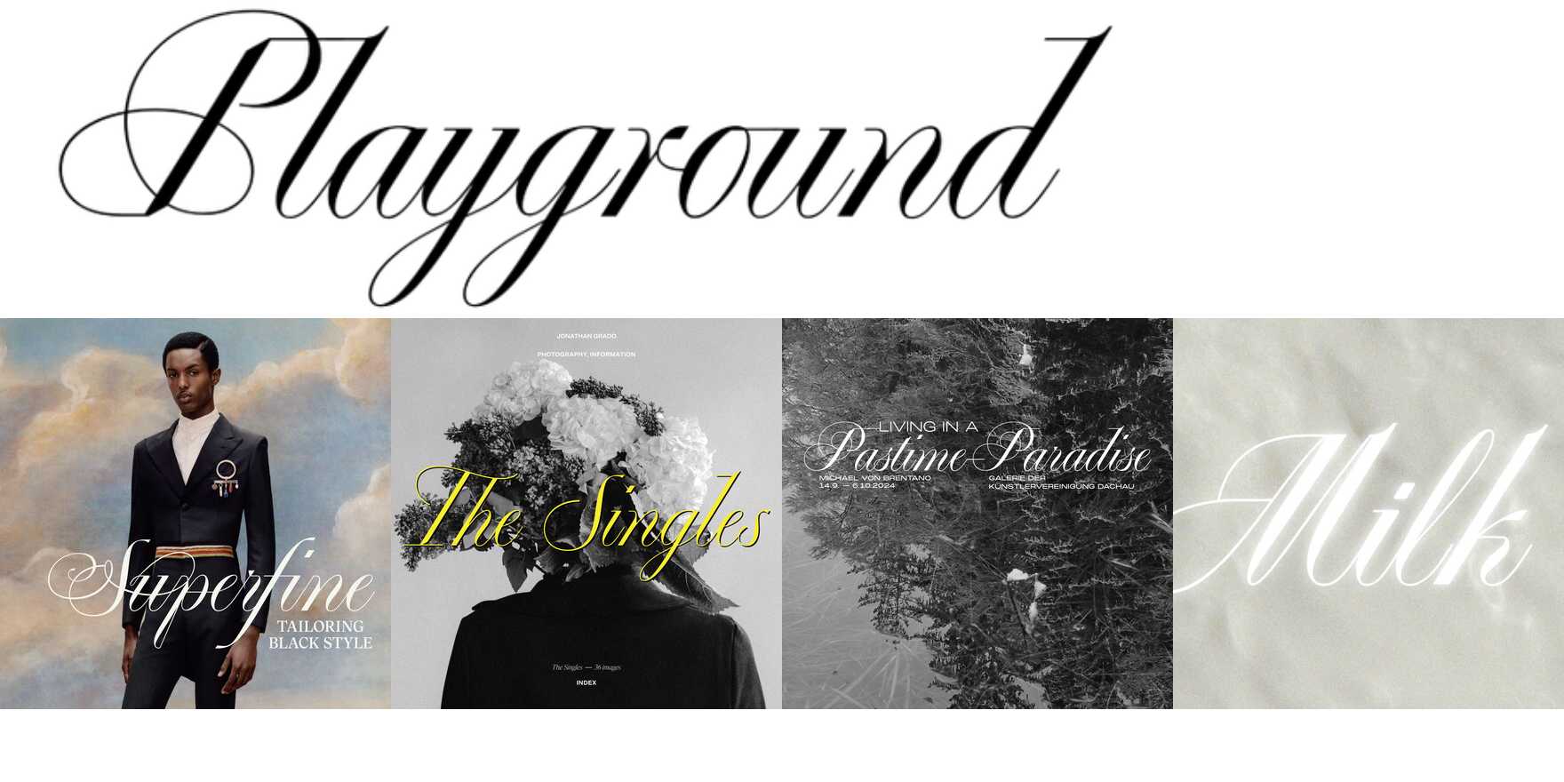 Playground in use - Fonts In Use