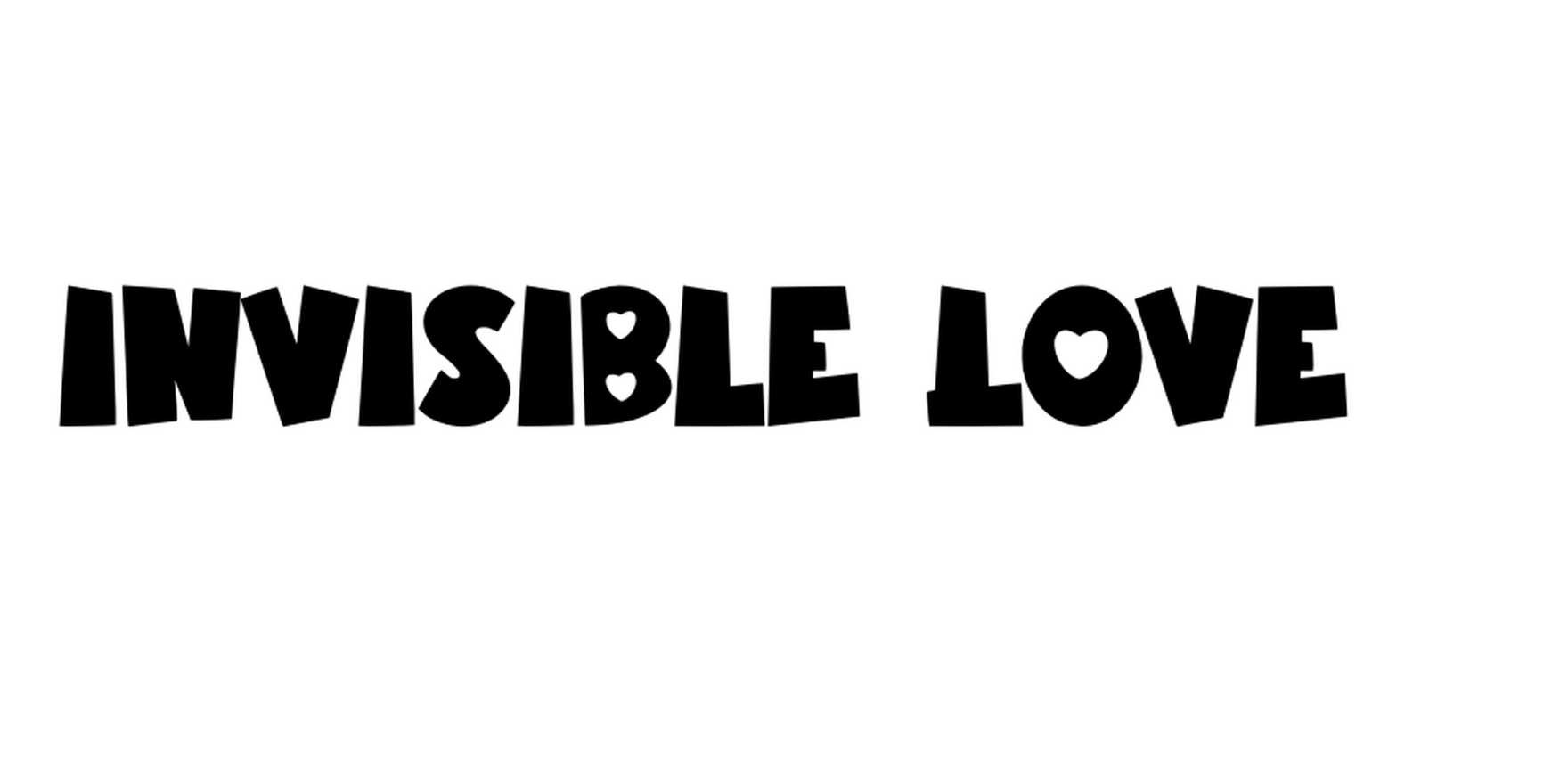 Invisible Love in use - Fonts In Use
