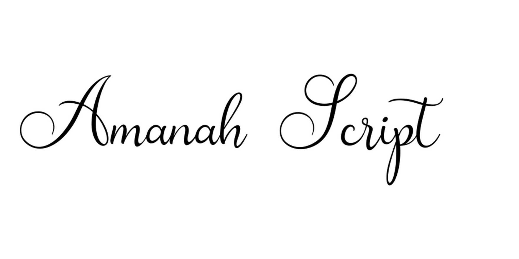 Amanah Script in use - Fonts In Use