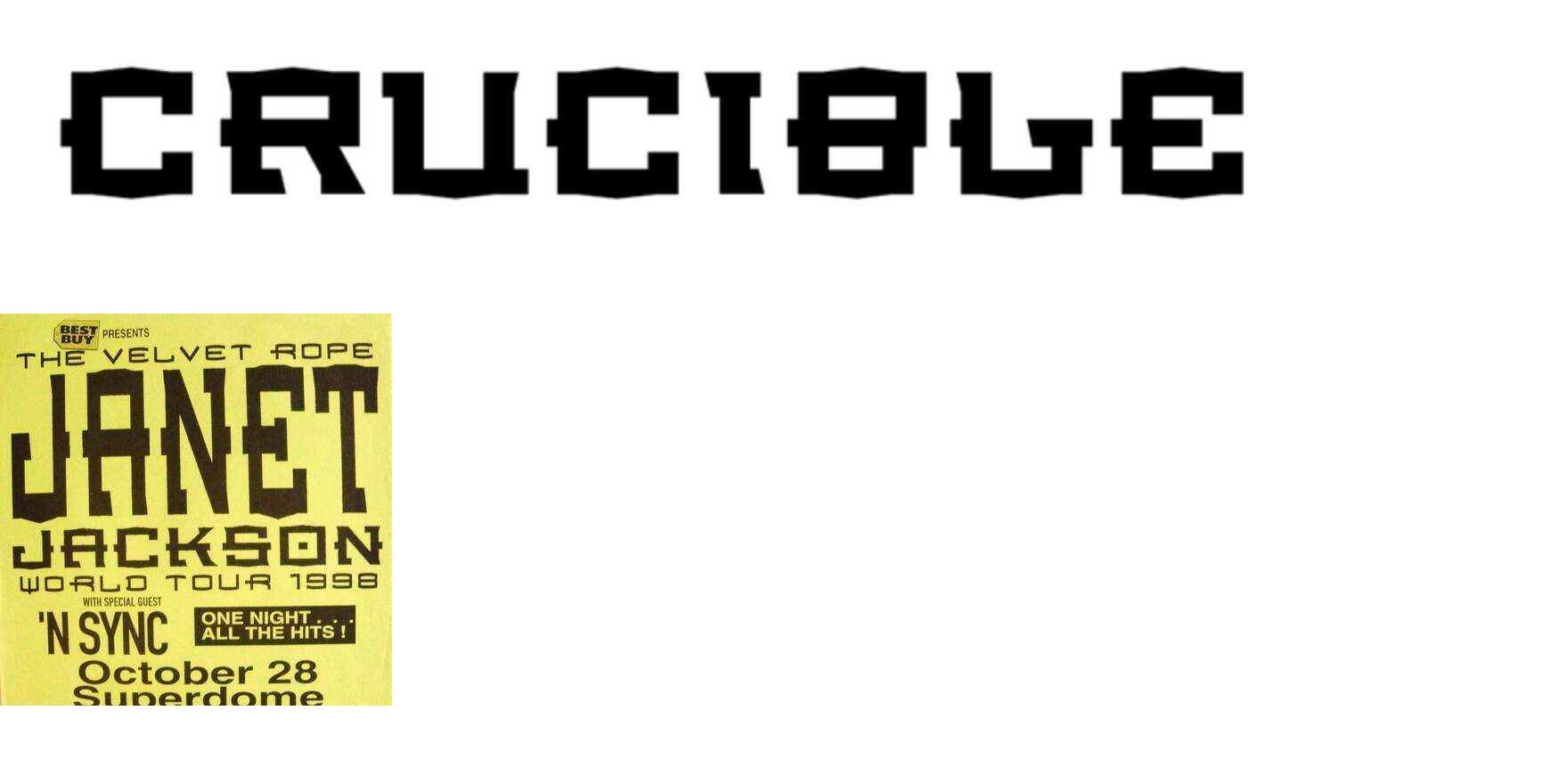 Crucible in use - Fonts In Use