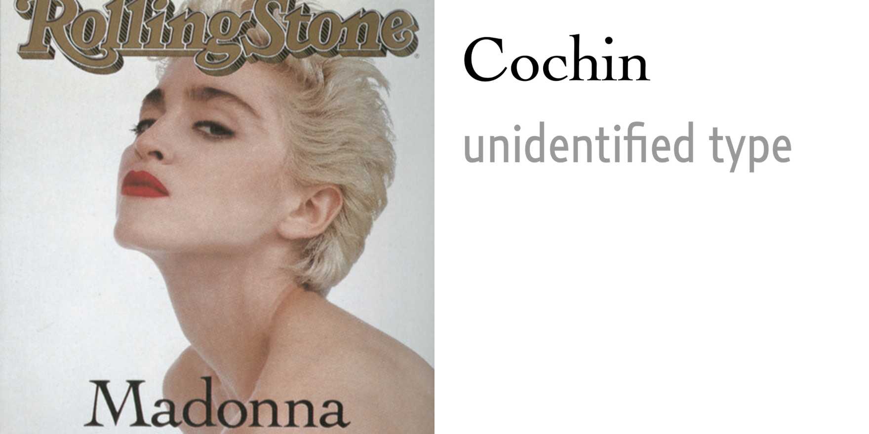 Rolling Stone, Sep. 1987 - Fonts In Use