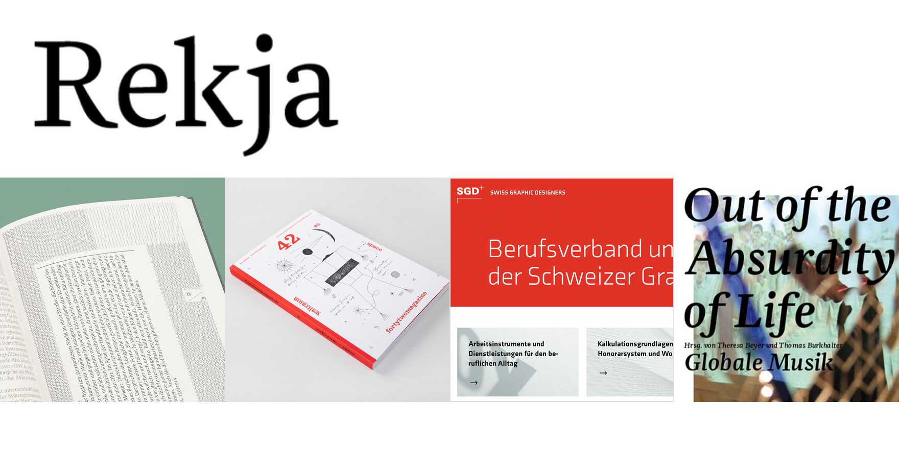 Rekja in use - Fonts In Use