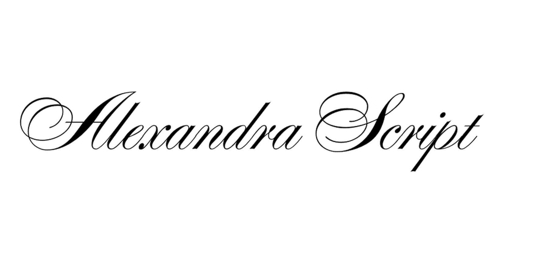 Alexandra Script in use - Fonts In Use