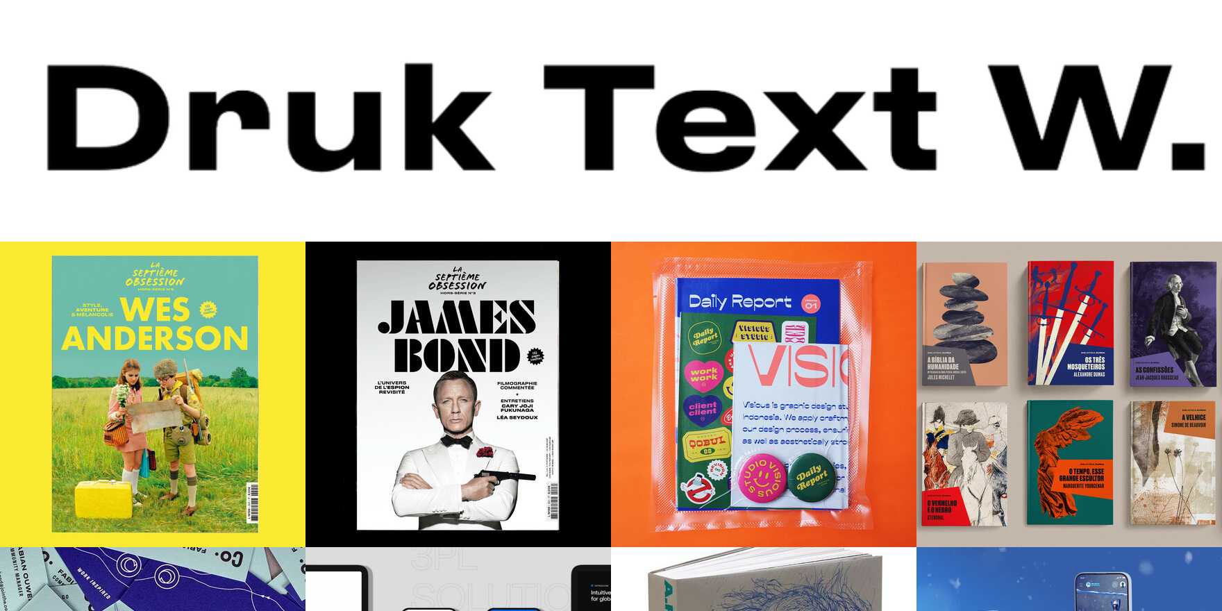 Druk Text Wide in use - Fonts In Use