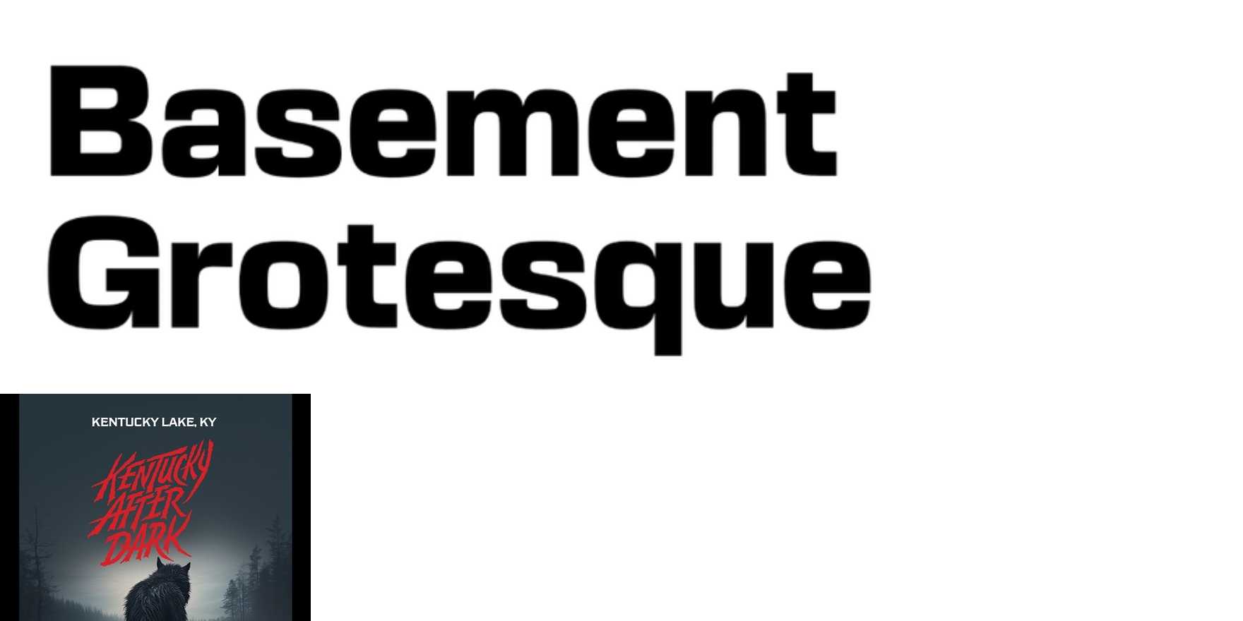 Basement Grotesque in use - Fonts In Use